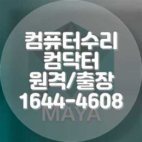 과천시 컴퓨터 노트북 및 소프트웨어 설치 전문 서비스