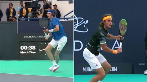 Tenis Mubadala World Tennis Championship 1º Partido S Tsitsipas