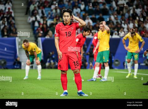 Doha Qatar 2 Février 2024 Afc Asian Cup Qatar 2023 Finale Du Quater