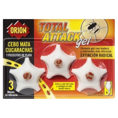 3 Cebos Mata Cucarachas Orion