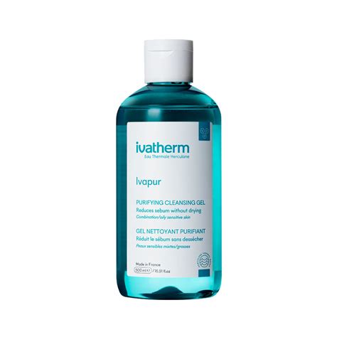 Ivatherm Purifying Cleansing Gel 500ml غسول The Beauty Garden