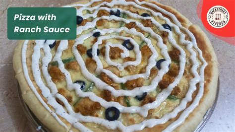 Ranch Pizza Recipe Chicken Pizza Recipe Backstreet Kitchen Youtube