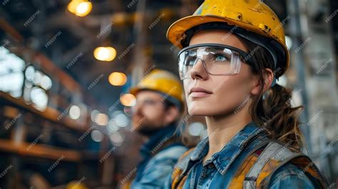 Breaking Gender Norms In Stem Female Engineer Taking Charge At