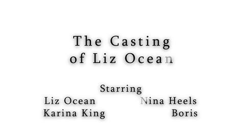 The Audition Of Liz Ocean Nineteen Years Elderly Model