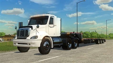 Freightliner Columbia Semi V1 0 Fs22 Mod Farming Simulator 22 Mod