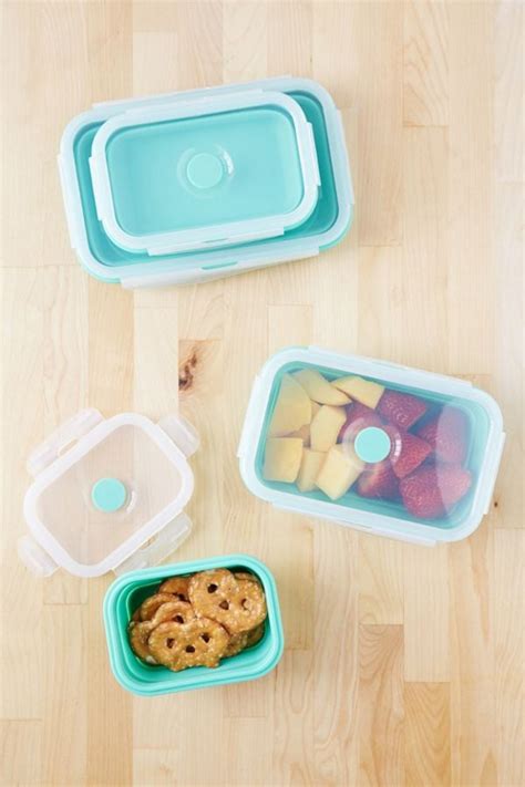 Silicone Collapsible Food Container Set Best Kitchenware Under 50