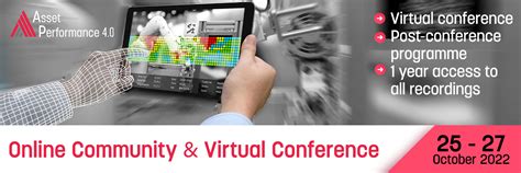 Efnms Asset Performance 40 Conference 3rd Edition