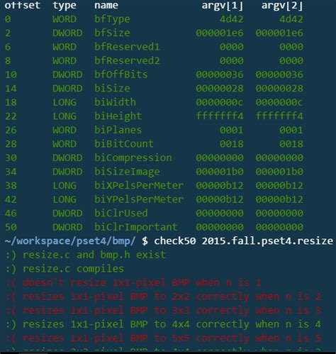 Pset4 Pset 4 Resize Correctly Header Info Perfectly Match But Can