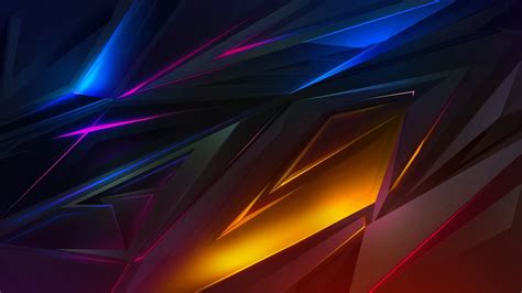 Abstract Polygons Wallpaper 4k Hd Id 3089