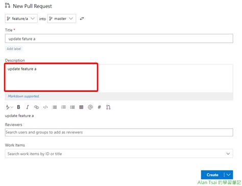 Azure Devops Pull Request Template Alan Tsai A