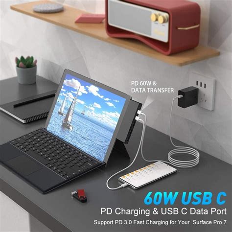 For Surface Pro Docking Station Usb Type C Surfa Vicedeal