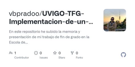 GitHub Vbpradoo UVIGO TFG Implementacion De Un Servicio De Gestion De Tareas Para Satelites
