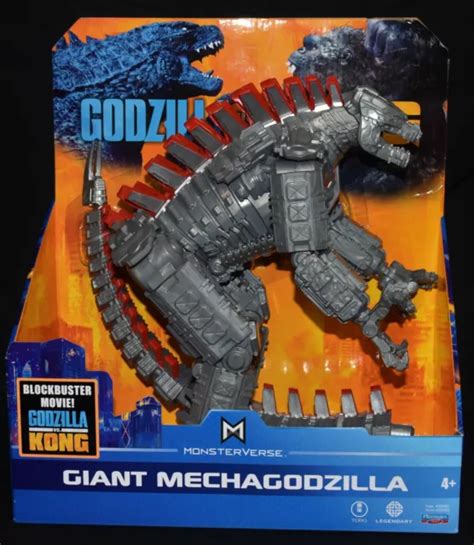 PLAYMATES MONSTERVERSE GODZILLA Vs Kong Giant Mechagodzilla 11in