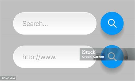 Ui Ux 디자인 및 웹 사이트에 대한 제안이 있는 검색 모음입니다 검색 주소 및 탐색 모음 아이콘입니다 웹 사이트에 대한 검색
