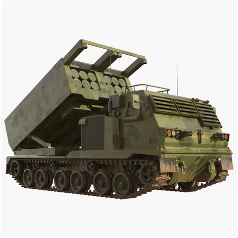 Mlrs M 270 다중 로켓 발사기 3d 모델 10 Fbx Free3d