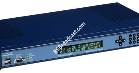 Syncserver S200 Symmetricom Network Time Server Bs Broadcast