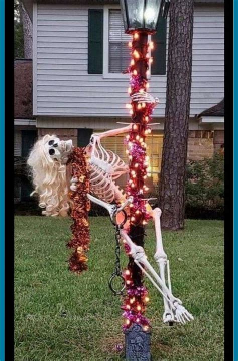 20 Spooktastic Skeleton Halloween Decoration Ideas For Front Yard Artofit