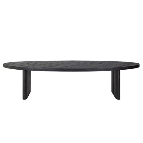 Libby Ebony Recycled Oak Dining Table 330cm