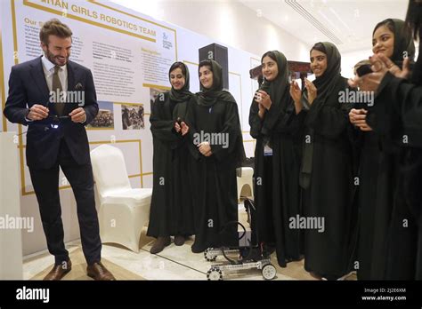English Former Football Player And Unicef Ambassador David Beckham
