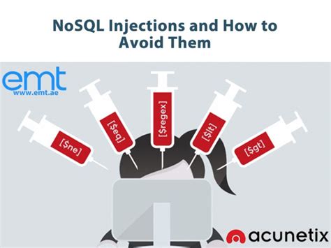 Nosql Injections And How To Avoid Them Best Cybersecurity And It Technologies Distributor And