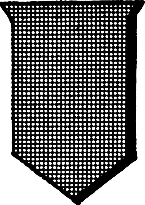 Sable Shield Color Are Represented By Crossed Vertical And Horizontal