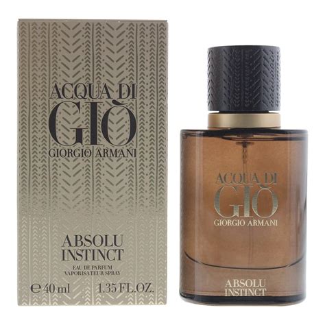 Giorgio Armani Acqua Di Gio Absolu Instinct Cologne 135 Oz Eau De