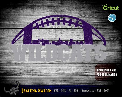 Kansas State Wildcats Svg For Cutting Ai Png Cricut And Silhouette