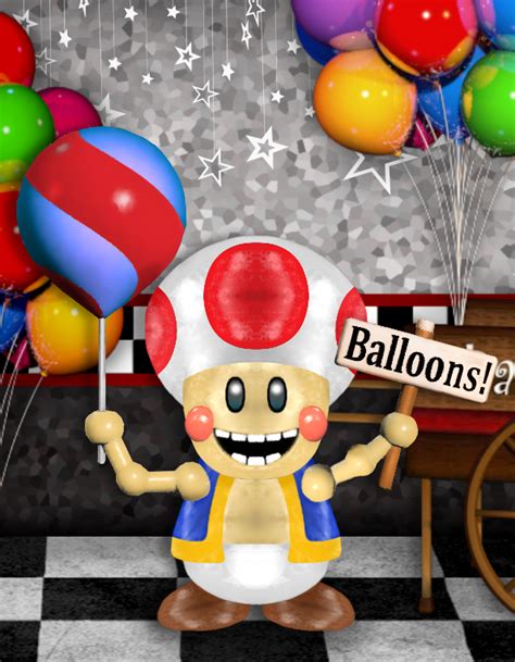 Fnas Balloon Toad [mini Edit] By Sarahdefroggo225 On Deviantart