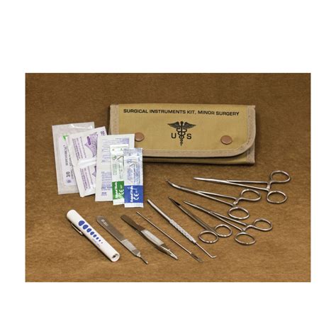 Elite First Aid Surgical Kit Tatical Desert Smfa80122tan