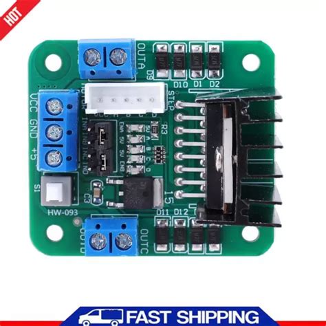 L298N DC MOTOR Driver Module H Bridge DC Stepper Motor Board For Smart