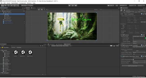 Unity2d入门教程 简单制作仿植物大战僵尸游戏之①搭建场景pvzunity素材 Csdn博客
