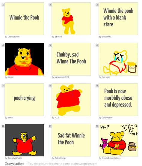 Winnie The Pooh Drawception