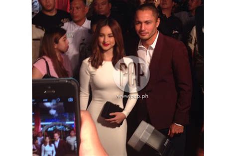 First Look Derek Ramsays Girlfriend Attends Ex With Benefits Premiere