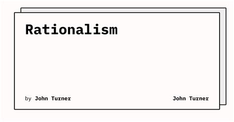 Rationalism