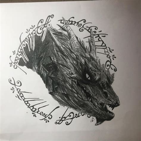 Smaug Drawing At Explore Collection Of Smaug Drawing