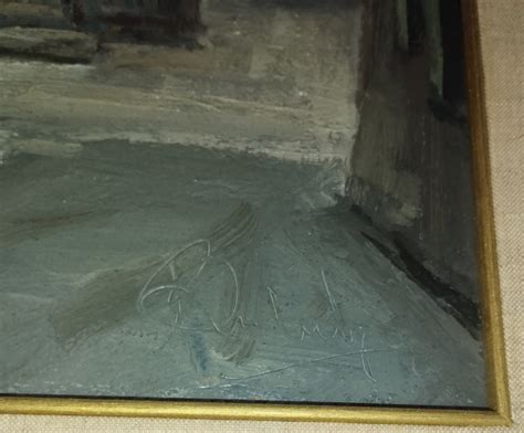 Aurelio Barbalonga Ulje Na Lesonitu Iz 1971 53x43cm