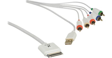 Xuma Component Av Cable With Usb 30 Pin Charge And Sync