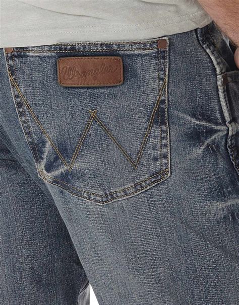 Wrangler Mens Retro Stretch Low Rise Slim Fit Boot Cut Jeans Greeley