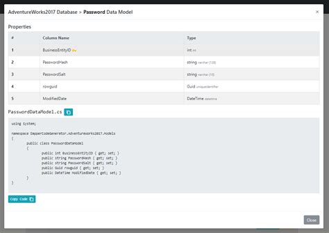 Github Spronketsdappercodegenerator Simple C Code Generator To