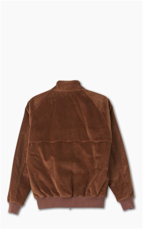 Baracuta G9 Af Cord Pocket Harrington Jacket Cognac Cultizm