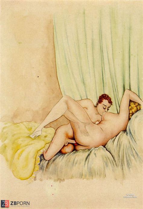 Erotic Drawings Vintage Zb Porn