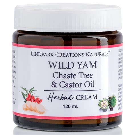 Wild Yam Cream With Chaste Tree And Castor Oil Lindpark Creations