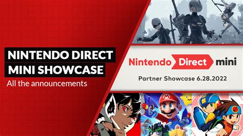 Game One Nintendo Direct Mini Partner Showcase June 2022 All The