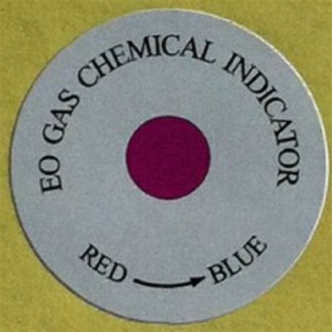 China Customized Eto Sterilization Indicator Discoloration Labels