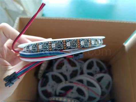 100m Ws2815 Rgb Led Strip Is Being Shipped To Denmark Rgb Led Led