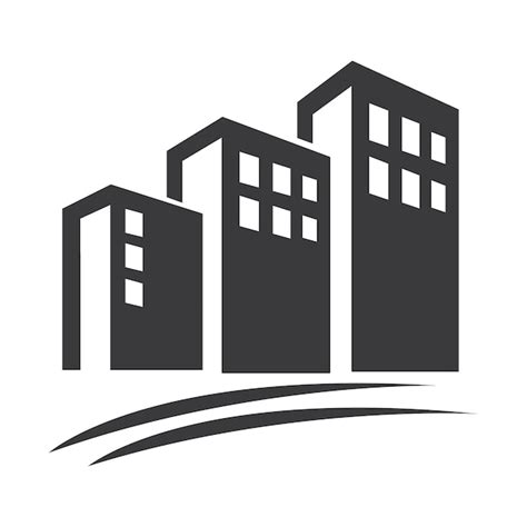 Premium Vector Apartment Icon Logo Vector Design Template