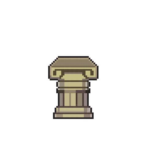 Greece Table Furniture In Pixel Art Style Vector Art At Vecteezy