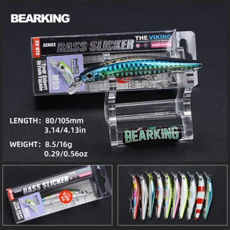 Fishing Lures Bearking 105cm 16g 8cm 85g Sinking Lures Minnow Crank
