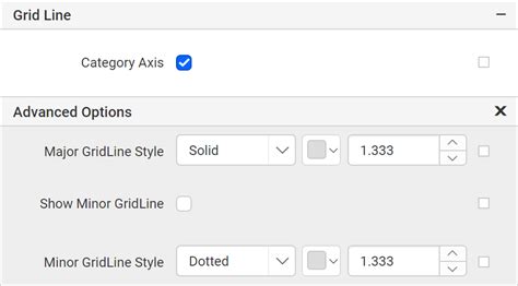 Configuring And Formatting Line Chart Web Reportdesigner