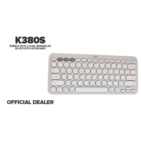 Logitech Pebble Keys 2 K380s Multi Device Bluetooth Keyboard Shopee Philippines